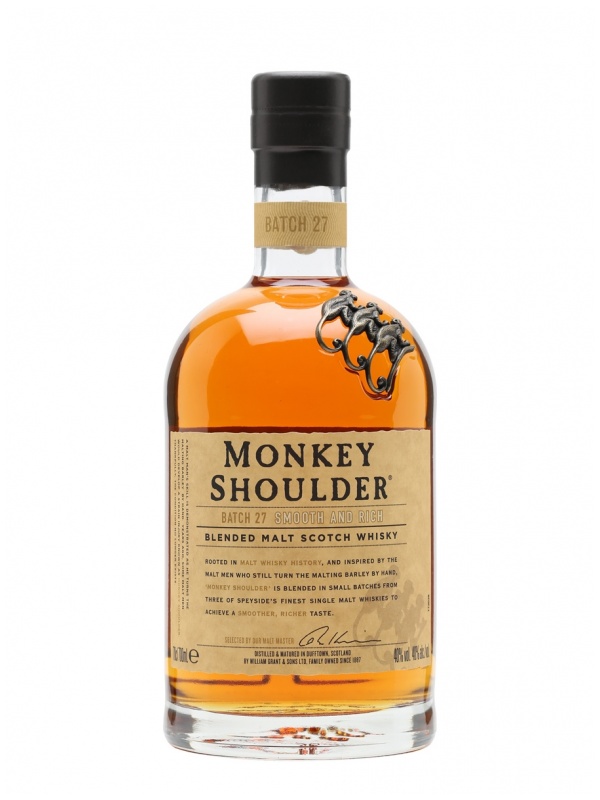 Monkey Shoulder Batch 27 Blended Malt Scotch Whisky 700ml 價錢、規格及用家意見 ...