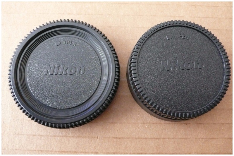 FOCUS Nikon F Mount Lens Rear Cap + Camera Body Cap SLR Nikon Lens 價錢 ...