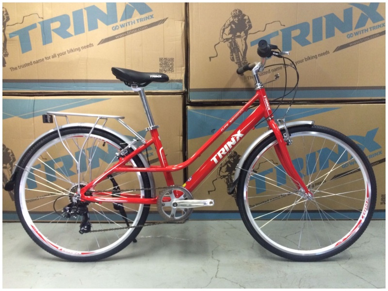 TRINX CUTE 3.0 日本SHIMANO 7速 26寸 休閒淑女單車 價錢、規格及用家意見 - 香港格價網 Price.com.hk