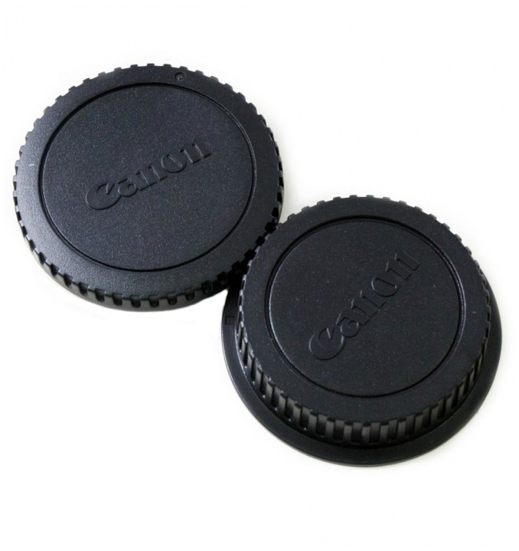 FOCUS Replacement Lens Rear Cap + Camera Body Cap For CANON EF EOS 價錢 ...