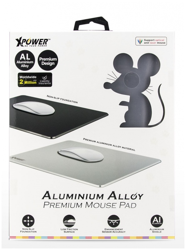 XPower Aluminium Alloy Premium Mouse Pad 價錢、規格及用家意見 - 香港格價網 Price.com.hk