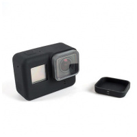 FOCUS Silicone Protective Case Cover Shell+ Lens Cap For GoPro Hero 5 矽 ...