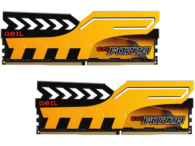 GeiL EVO FORZA Yellow DDR4 2400 C16 8GB 價錢、規格及用家意見 - 香港格價網 Price.com.hk