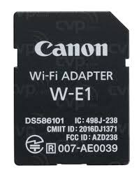Canon Wi-Fi Adapter 界面卡 W-E1 價錢、規格及用家意見 - 香港格價網 Price.com.hk