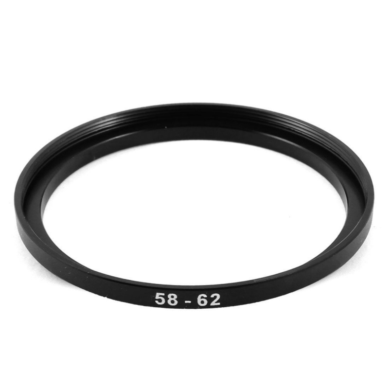 FOCUS Camera 58mm Lens to 62mm Accessory Step Up Adapter Ring 58mm-62mm ...