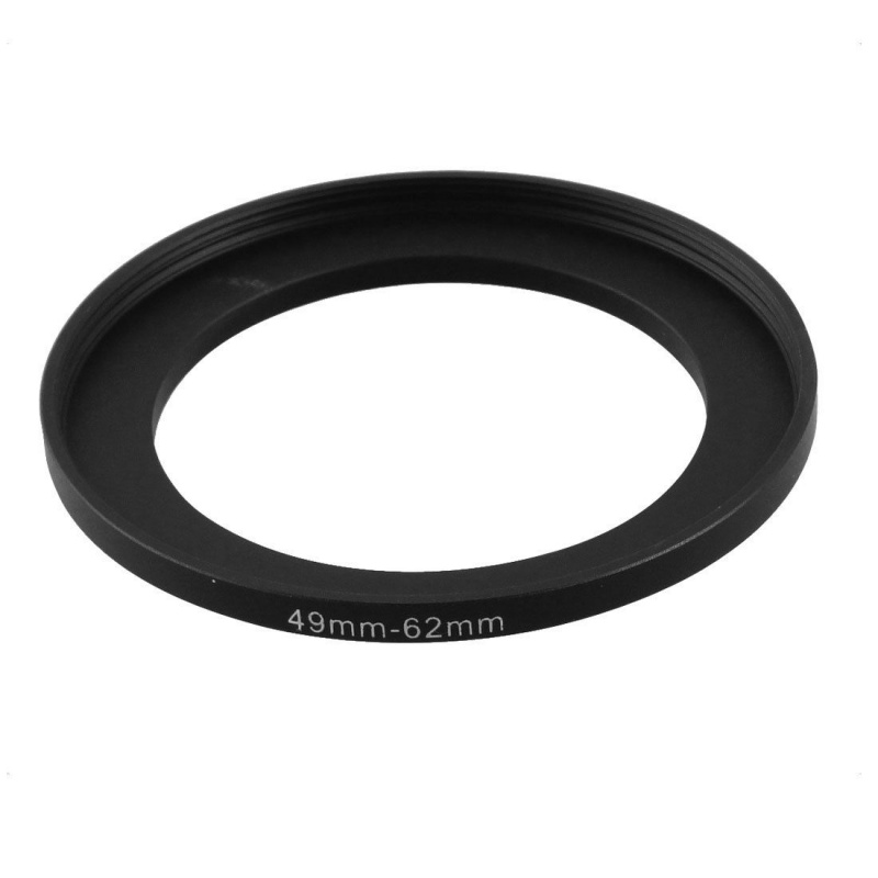 FOCUS Camera 49mm Lens to 62mm Accessory Step Up Adapter Ring 49mm-62mm ...