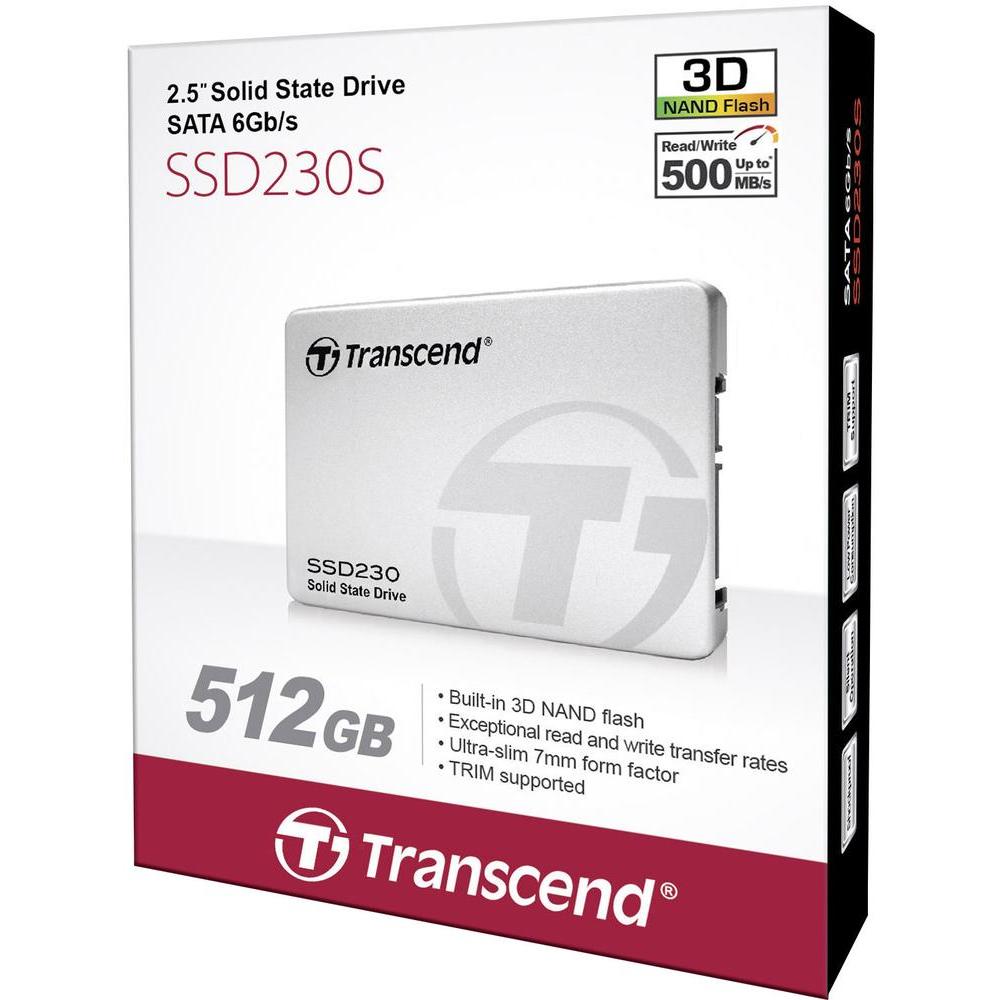 Transcend SSD230S SATA III 6Gb/s 2.5-inch SSD 512GB (TS512GSSD230S) 價錢 ...
