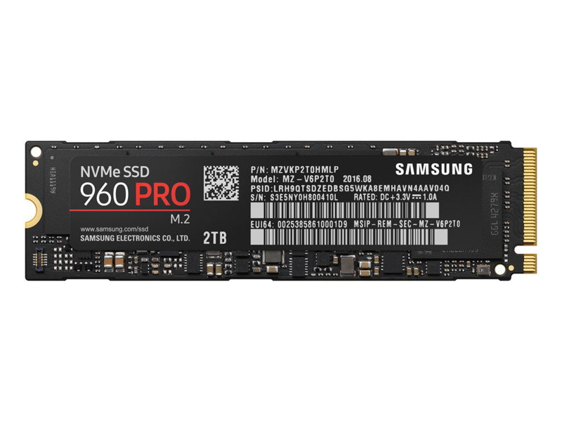 Samsung 三星 960 PRO NVMe M.2 SSD 2TB (MZ-V6P2T0BW) 價錢、規格及用家意見 - 香港格價網 ...