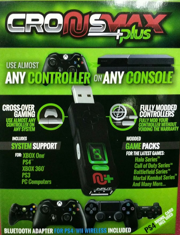 CronusMAX (克邁) CronusMAX Plus w/ Bluetooth and PS4 Sound Card 連藍牙接收及PS4聲卡 價錢、規格及用家意見 - 香港格價網 ...