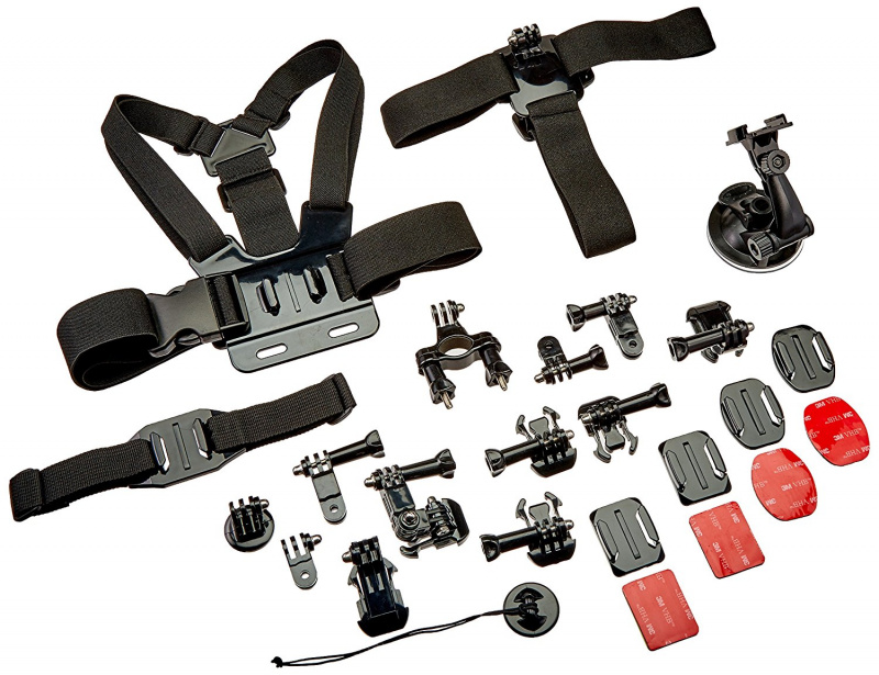 FOCUS Accessory Kit Ultimate Combo Kit 33 accessories for Gopro Hero 5 ...