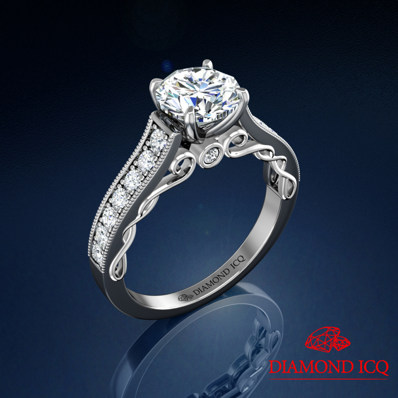 Diamond ICQ 專業鑲嵌 18K白金鑽石戒指托 Diamond ICQ 7295 典雅款 價錢、規格及用家意見 - 香港格價網 ...