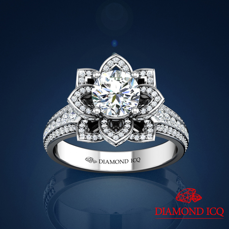 Diamond ICQ 專業鑲嵌 18K白金鑽石戒指托 Diamond ICQ 7274 光環款 價錢、規格及用家意見 - 香港格價網 ...