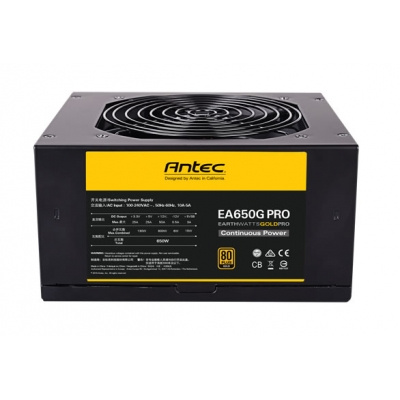 Antec 80 Plus Gold PSU EA650G PRO 價錢、規格及用家意見 - 香港格價網 Price.com.hk