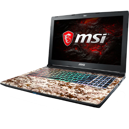 MSI GE62VR 7RF Camo Squad Limited Edition 15.6吋 (i7-7700HQ, 16GB, 256GB ...