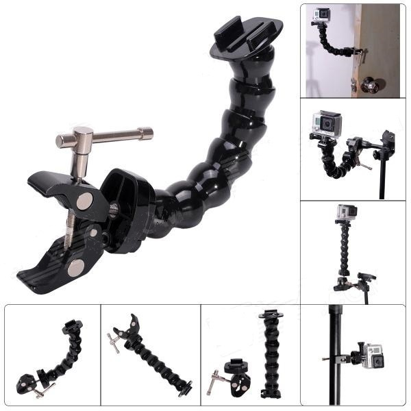 FOCUS Fat Cat Advanced Dinosaur Clamp / Goose Neck Magic Flex Joint Arm ...