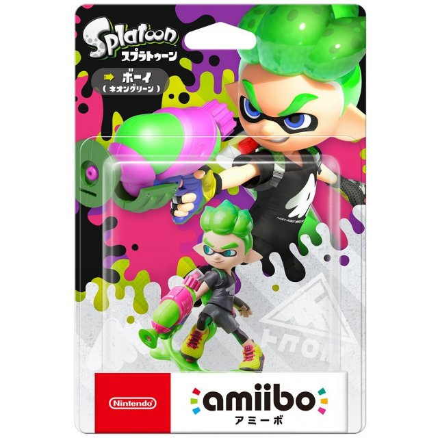 Nintendo amiibo Inkling Boy (Lime Green - Splatoon Collection) 價錢、規格及用家 ...