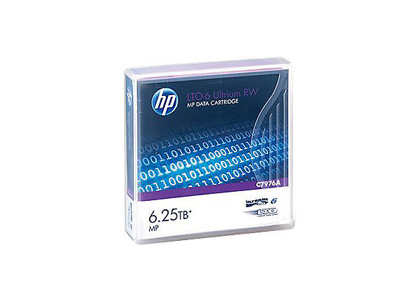 HP LTO6 Ultrium 6.25TB Rewritable Data Cartridge (C7976A) 價錢、規格及用家意見 ...