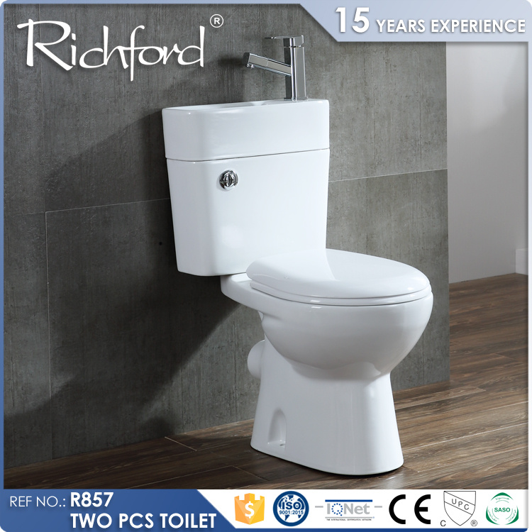 Richford R857 Integrated toilet with sink on top 座廁連洗手盆一體 價錢、規格及用家意見 ...