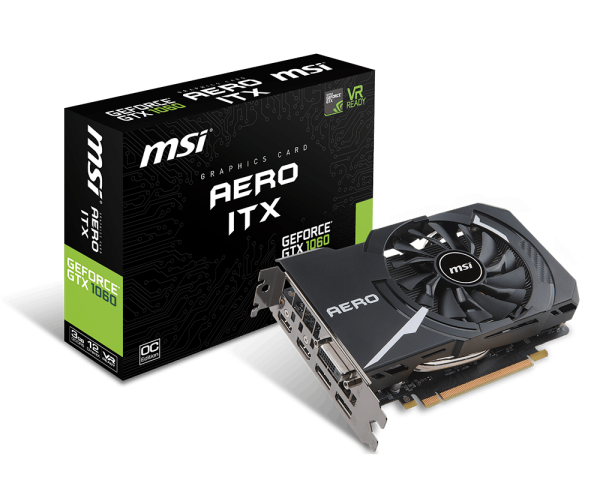 MSI GeForce GTX 1060 AERO ITX 3G OC 價錢、規格及用家意見 - 香港格價網 Price.com.hk