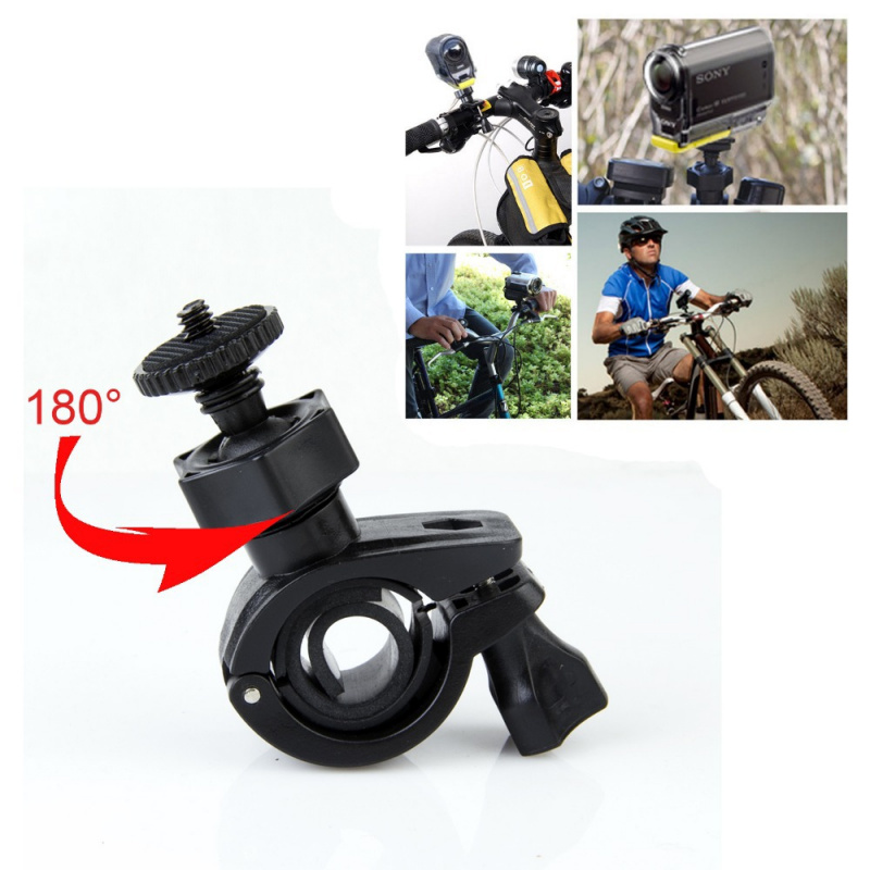 MONSTER 360° Rotation Metal Bike Mount Clip (360度雲台金屬單車夾) - 標準1/4 螺絲頭 ...