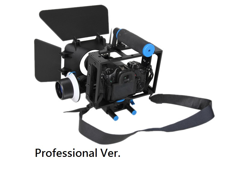 YELANGU DSLR Camera Cage Kit Set (Cage with Matte Box and F1 Phtography ...