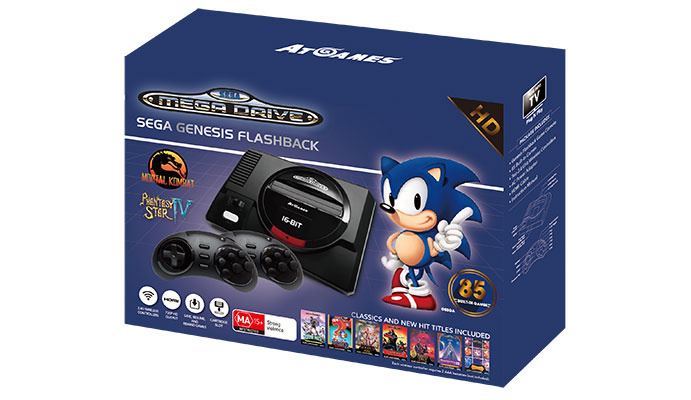 AtGames Sega Mega Drive Flashback HD 價錢、規格及用家意見 - 香港格價網 Price.com.hk