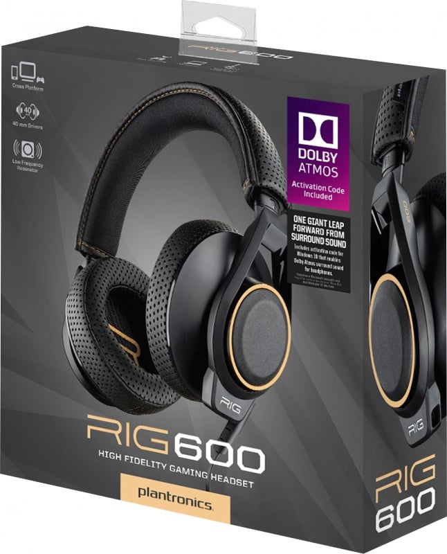 Plantronics RIG 600 with Dolby Atmos 頭戴式電競耳機 價錢、規格及用家意見 - 香港格價網 Price ...