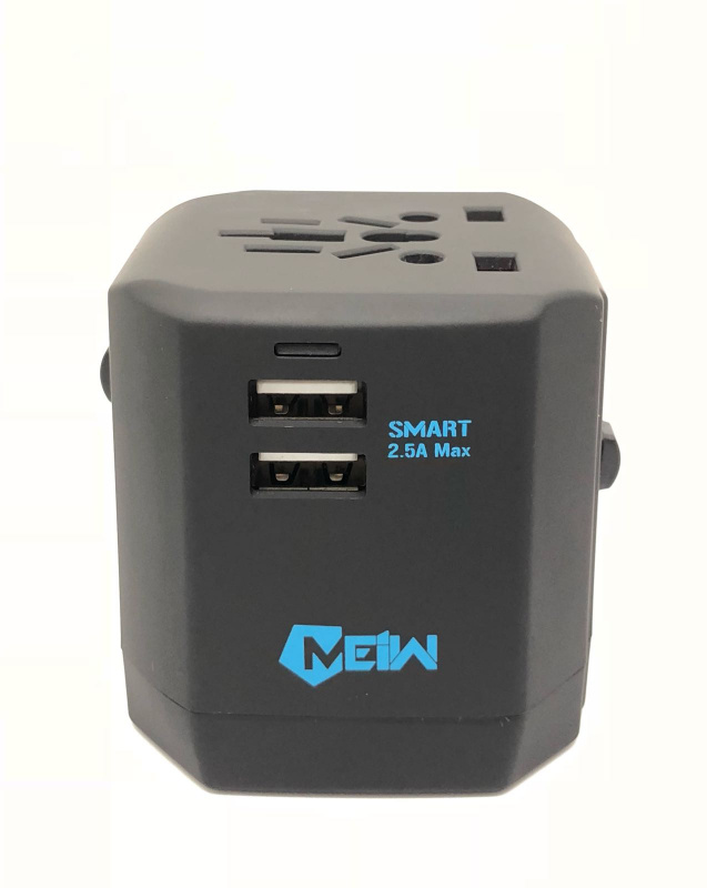 MEIW Travel Adapter with 2 USB 價錢、規格及用家意見 - 香港格價網 Price.com.hk