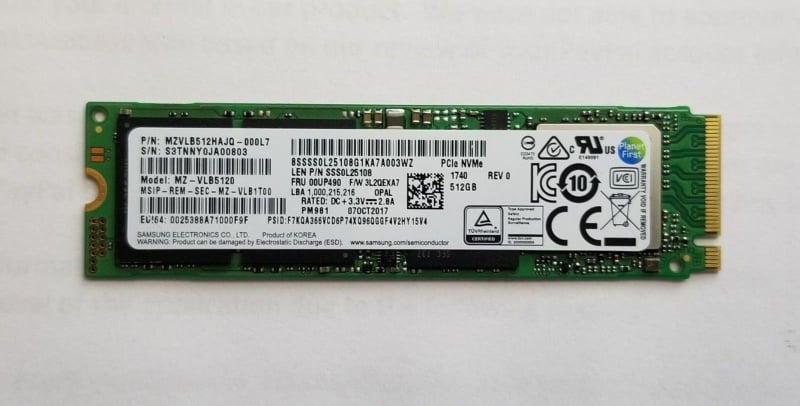 Samsung 三星 PM981 M.2 NVMe 512GB (MZ-VLB5120) 價錢、規格及用家意見 - 香港格價網 Price ...