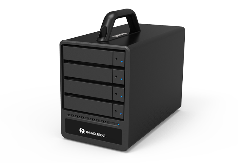 Stardom Thunderbolt 3 RAID 4-Bay Storage System HDD/SSD 外置硬碟盒 SR4-TB3-B ...