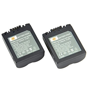 DSTE 2 Pcs Lithium Battery For Leica BP-DC5 / Panasonic CGR-S006E / CGA-S006E / DMW-BMA7 代用鋰電池 ...