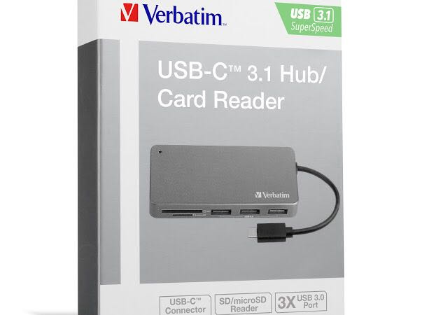 Verbatim USB-C 3.1 Hub/Card Reader (65679) 價錢、規格及用家意見 - 香港格價網 Price.com.hk