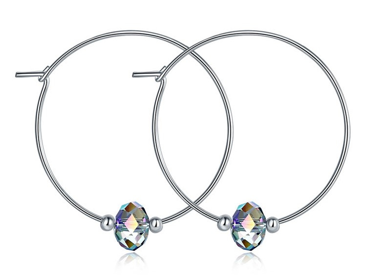 Niomi Jewellery WE8136 925純銀耳圈耳環 Silver Earrings 價錢、規格及用家意見 - 香港格價網 ...