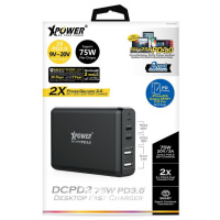 XPower 75W 2 x PD 3.0 充電器 DCPD2 價錢、規格及用家意見 - 香港格價網 Price.com.hk