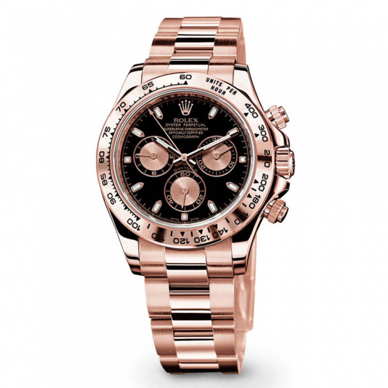 Rolex 116505 Daytona black dial rose gold 價錢、規格及用家意見 - 香港格價網 Price.com.hk