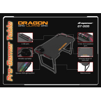 Dragon War Pro-Gaming Desk 專業電競枱 GT-005 價錢、規格及用家意見 - 香港格價網 Price.com.hk