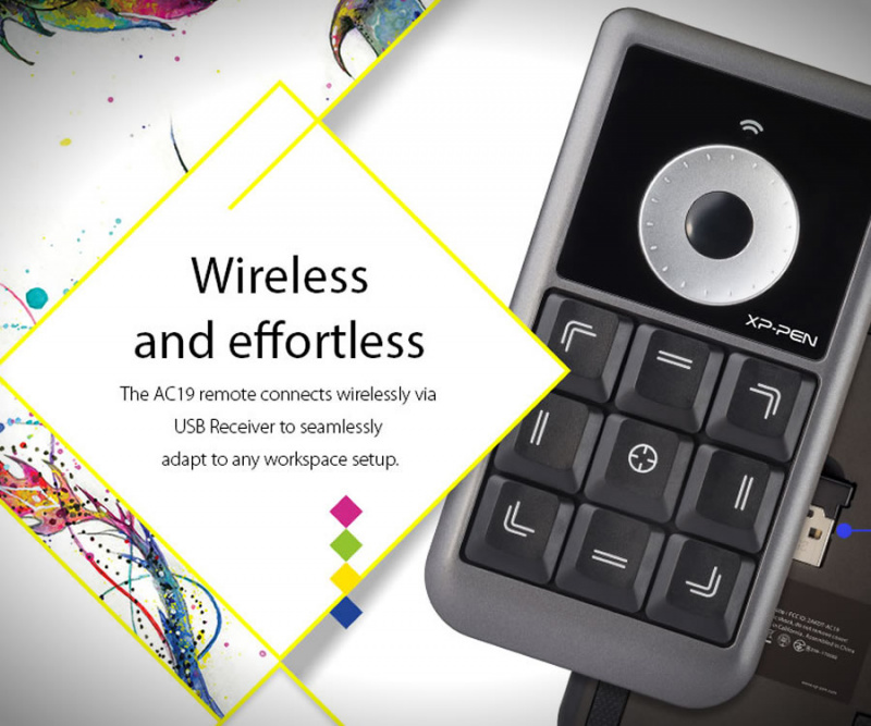 XP-Pen AC19 Shortcut Remote 價錢、規格及用家意見 - 香港格價網 Price.com.hk