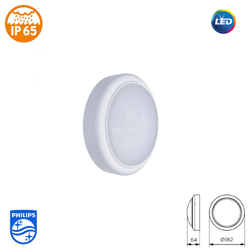 Philips 飛利浦 WL008C SmartBright IP65 LED 防水燈 (圓型) 價錢、規格及用家意見 - 香港格價網 ...