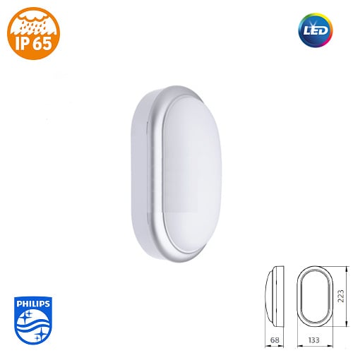 Philips 飛利浦 WL008C SmartBright IP65 LED 防水燈 (橢圓型) 價錢、規格及用家意見 - 香港格價網 ...