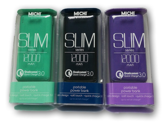 MICHI Slim QC3.0 外置充電器 12000mAh 價錢、規格及用家意見 - 香港格價網 Price.com.hk