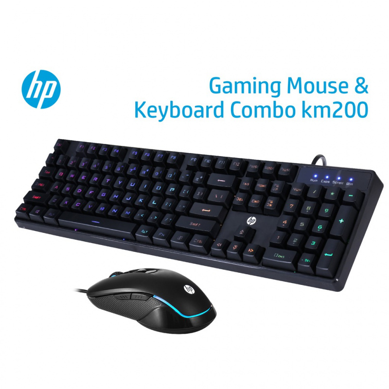 HP Km200-black Wired Gaming Keyboard Mouse Combo 價錢、規格及用家意見 - 香港格價網 ...
