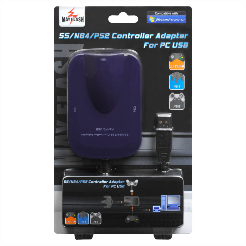 MayFlash SS/N64/PS2 Controller Adapter for PC USB 價錢、規格及用家意見 - 香港格價網 ...