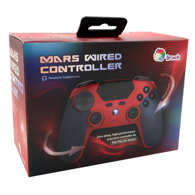 Brook Mars Wired Controller for PS4/PS3/PC/Nintendo Switch 價錢、規格及用家意見 - 香港格價網 Price.com.hk