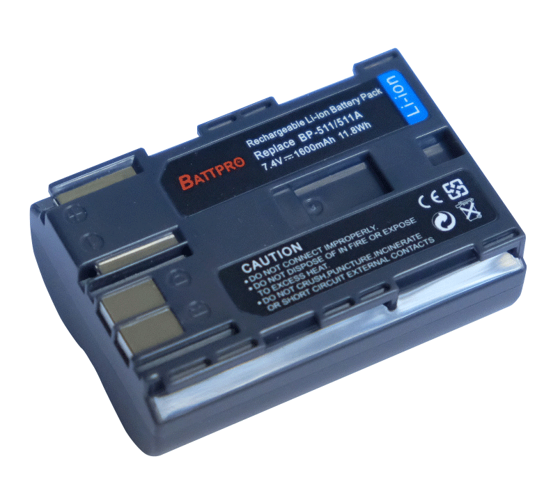 BattPro Canon BP-511 Rechargeable Li-ion Battery Pack 價錢、規格及用家意見 - 香港格價 ...