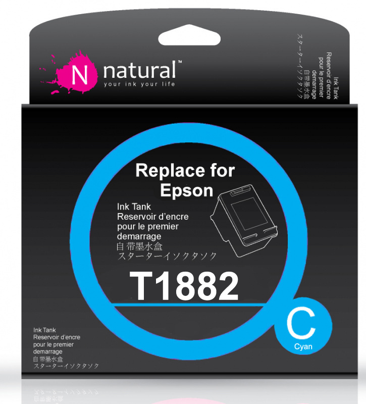 Natural Epson T188 T1882 代用墨盒 藍色 價錢、規格及用家意見 - 香港格價網 Price.com.hk