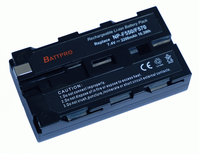 BattPro Sony NP-F550/F570 Rechargeable Li-ion Battery Pack 價錢、規格及用家意見 ...