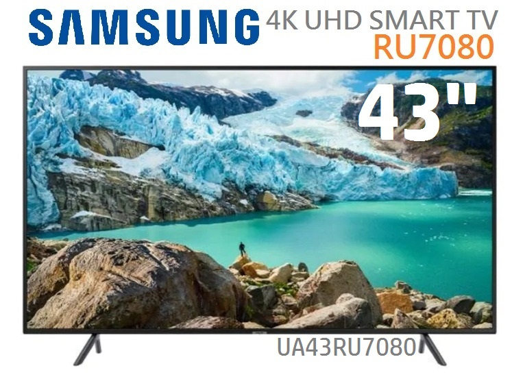 Samsung 三星 43吋 UHD 4K Flat Smart TV RU7080 UA43RU7080JXZK 價錢、規格及用家意見 ...
