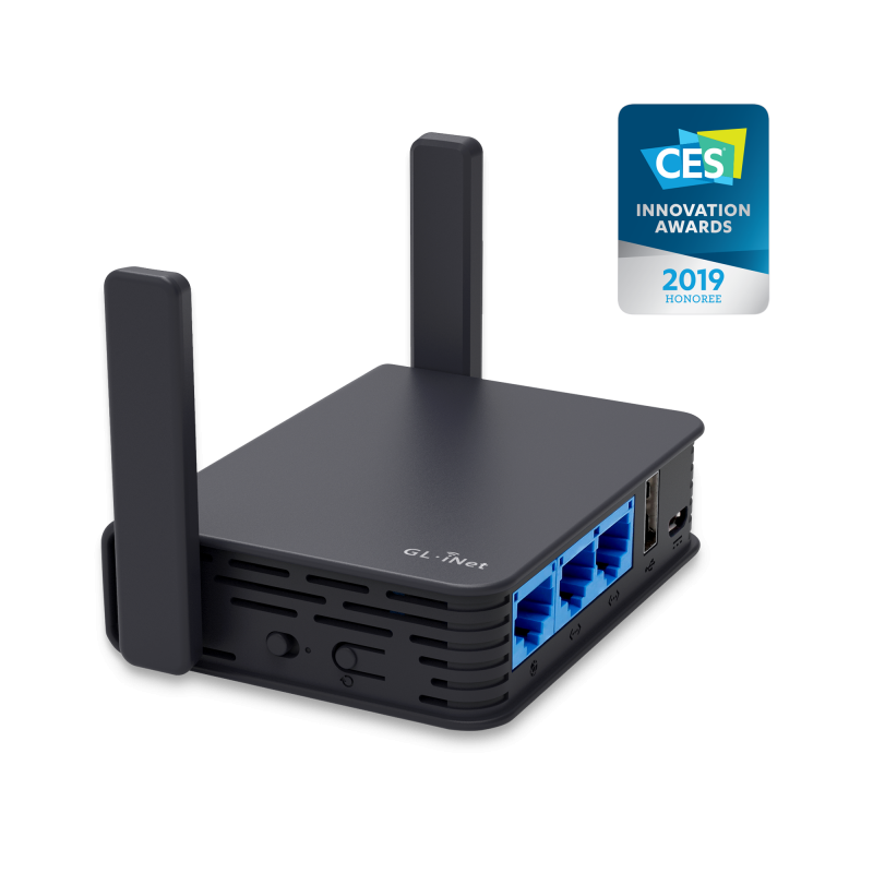 GL.iNET Gigabit Wireless Router for Security-savvy Travelers GL-AR750S ...