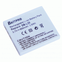 BattPro Sanyo DB-L20 Rechargeable Li-ion Battery Pack 價錢、規格及用家意見 - 香港格價網 Price.com.hk