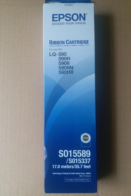 Epson LQ-590/590H/590II 原裝色帶 S015589 價錢、規格及用家意見 - 香港格價網 Price.com.hk